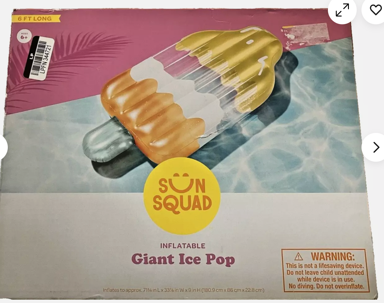 Sun Squad Inflatable Giant Ice Pop – TMIGifts